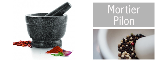 Mortier pilon - Tous les mortiers pilon | Cuisin'Store