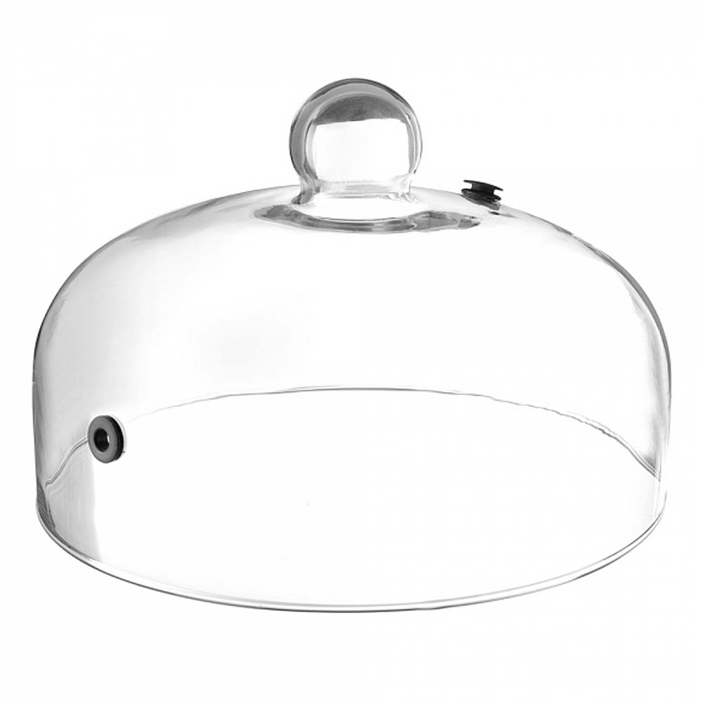 Cloche en Verre avec Aération pour Fumoir Hendi | Cuisin'store