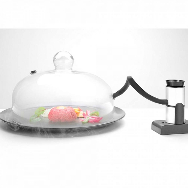 Cloche en Verre avec Aération pour Fumoir Hendi | Cuisin'store