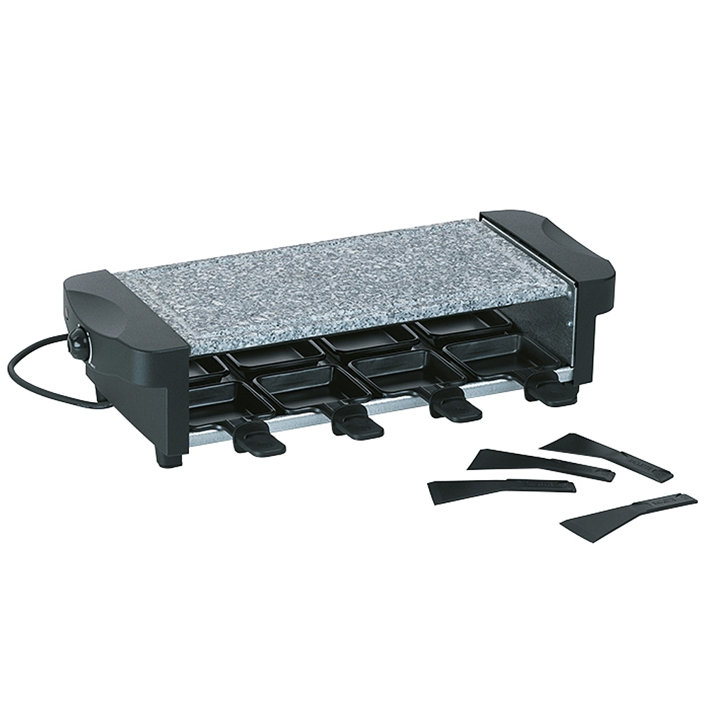 Appareil à Raclette & pierre de granit pour 8 personnes Ceneri Kela ...